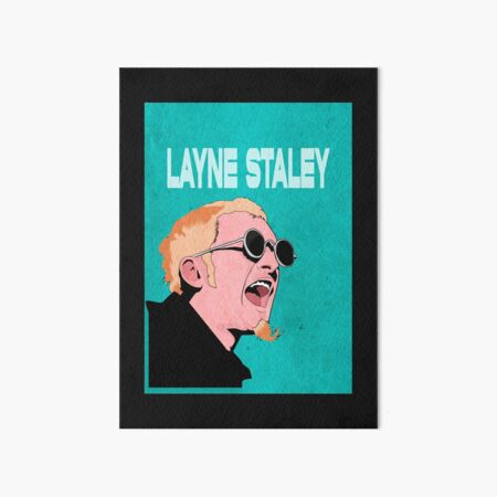 "Alice In Chains s layne staley Poster Grunge Music Sticker Sticker ...