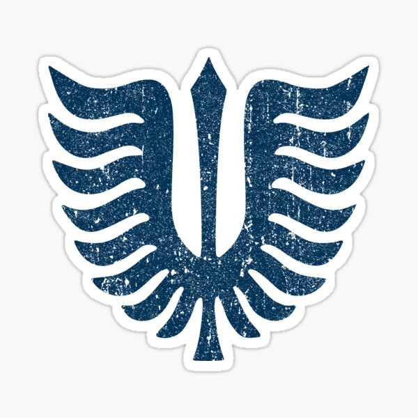 "Band of the Hawk (Variant)" Sticker for Sale by huckblade | Redbubble