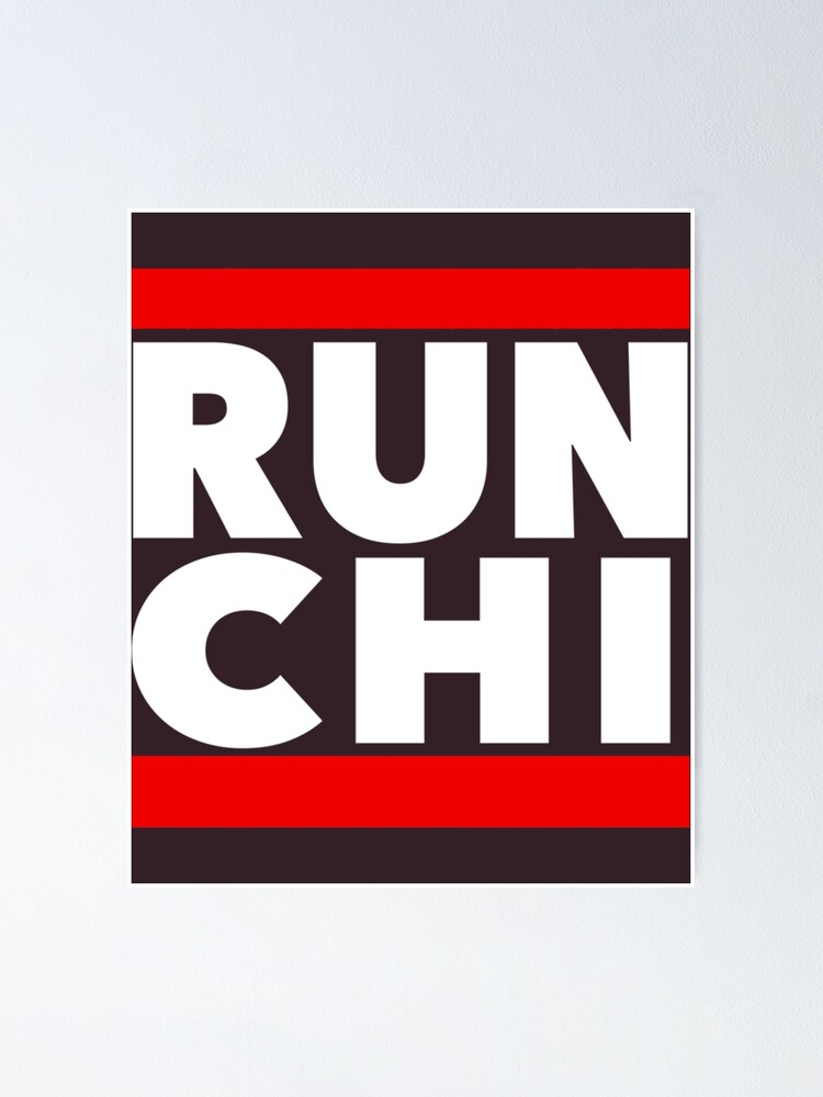 "RUN CHI " Poster for Sale by Themarathon | Redbubble