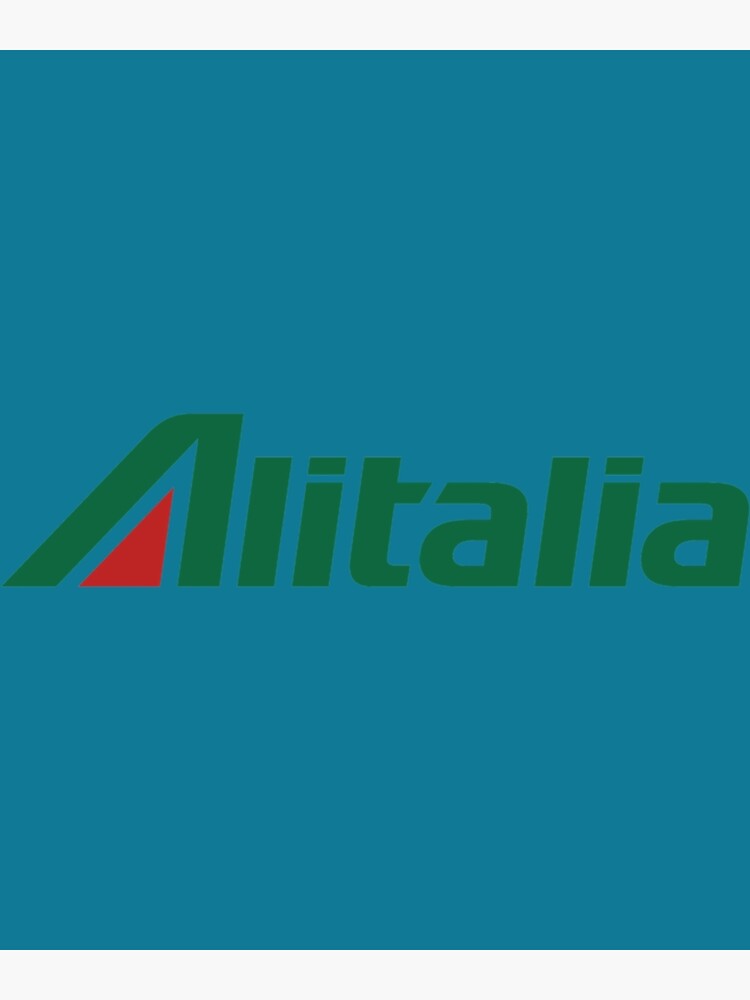 "Alitalia logo " Poster by WatersLenora | Redbubble