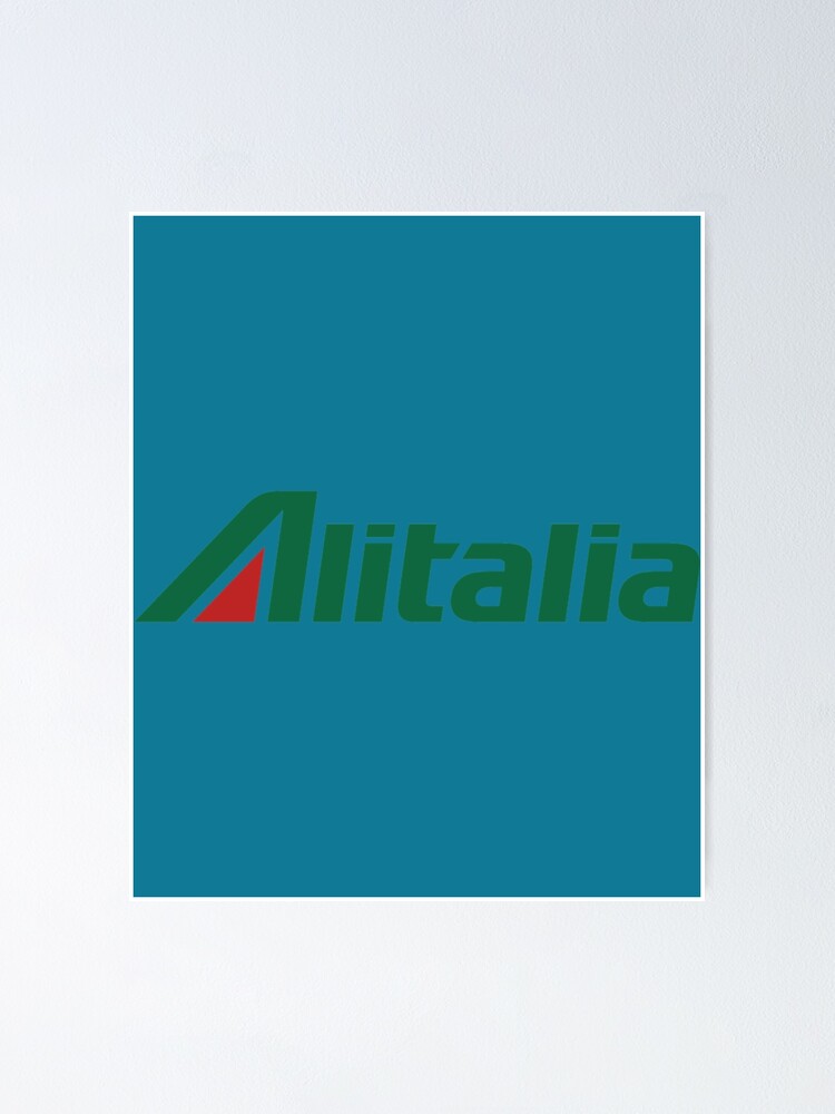 "Alitalia logo " Poster by WatersLenora | Redbubble