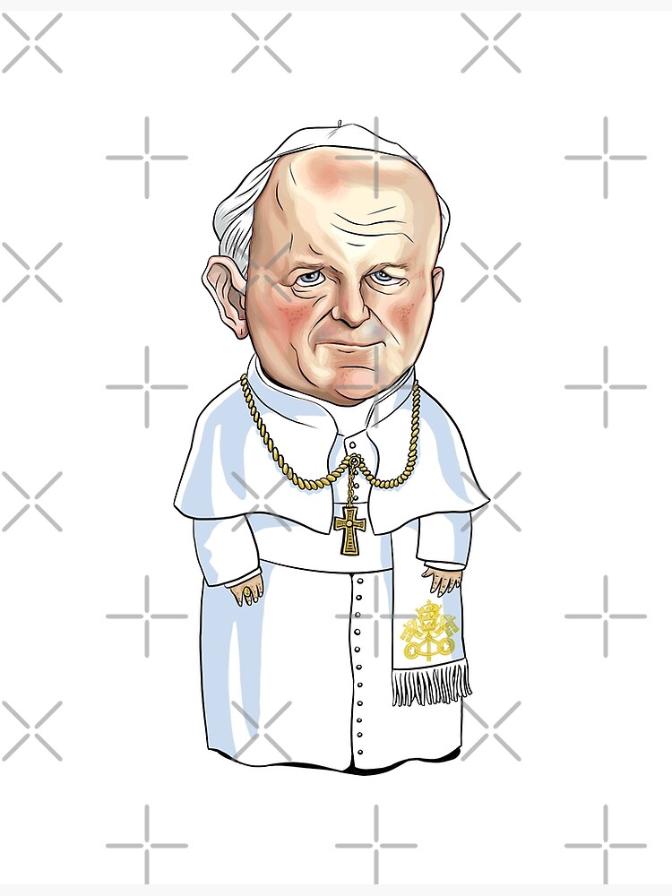 Pope John Paul Ii Drawing