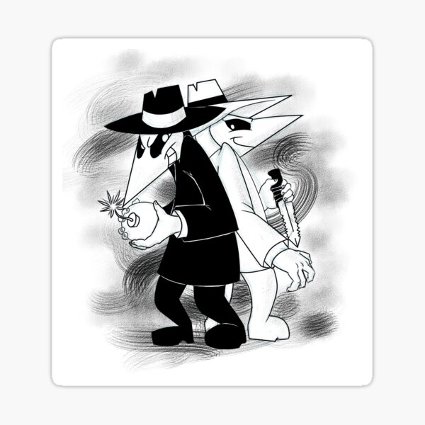 Spy Vs Stickers | Redbubble