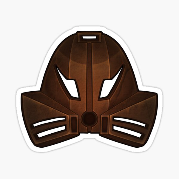 "Pohatu Mask" Sticker by scorpiondoctor | Redbubble