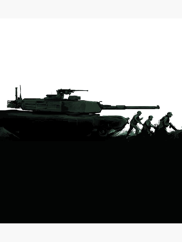 "GHPC Cover Art - Tank and Troops" Poster for Sale by gunnerheatpc ...