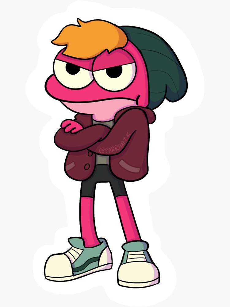 "Angry Sprig" Sticker for Sale by kat-farr | Redbubble