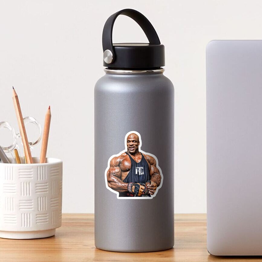 "RONNIE COLEMAN" Sticker for Sale by HeavyLiftGift | Redbubble