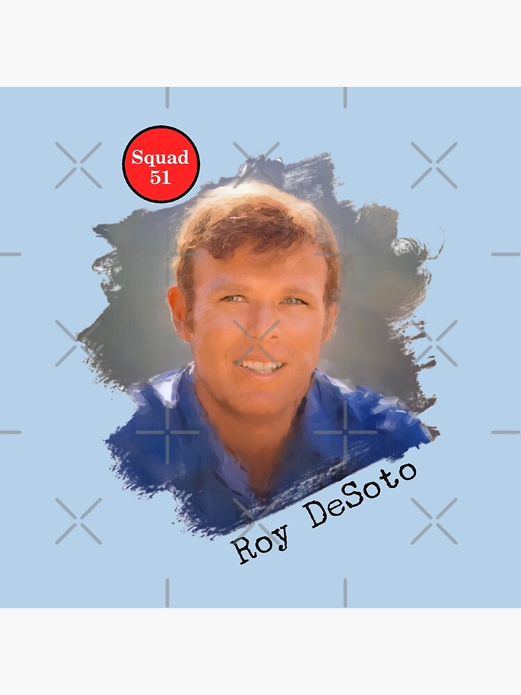"Roy DeSoto TV Show Emergency!" Art Print by DNiceGirl | Redbubble