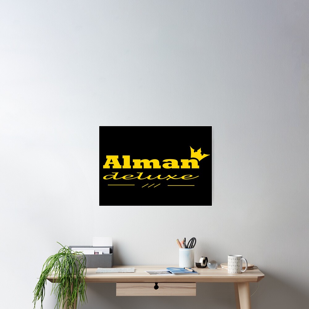 "Alman deluxe" Poster for Sale by Alman-deluxe | Redbubble