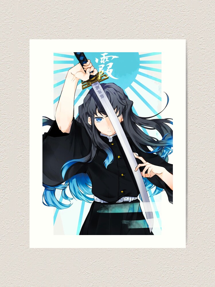 " Muichiro Tokito Demon Slayer" Art Print for Sale by roycool | Redbubble