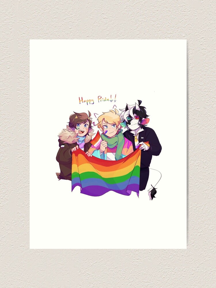 "Ranboo and Tubbo" Art Print for Sale by PabloPatterns | Redbubble