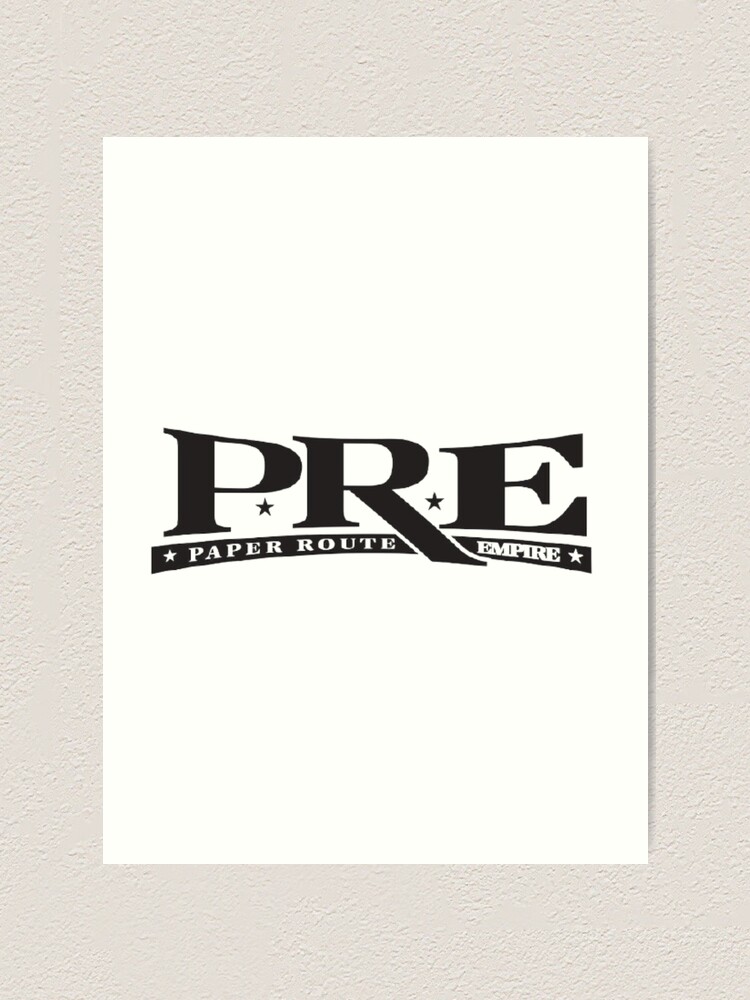 "PRE2 Paper Route Empire - Young Dolph PRE " Art Print for Sale by ...