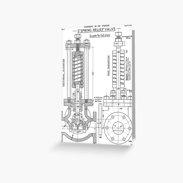 "Vintage drawing of steam engine relief valve from an Edwardian ...