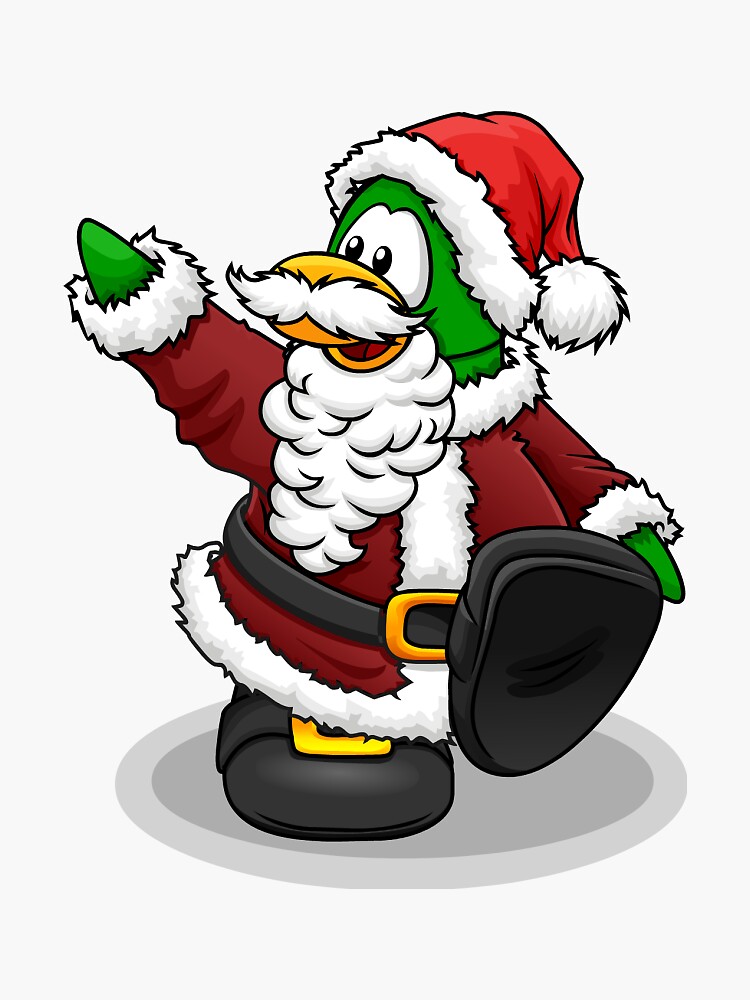 "eat the rich - club penguin" Sticker by elanorico | Redbubble