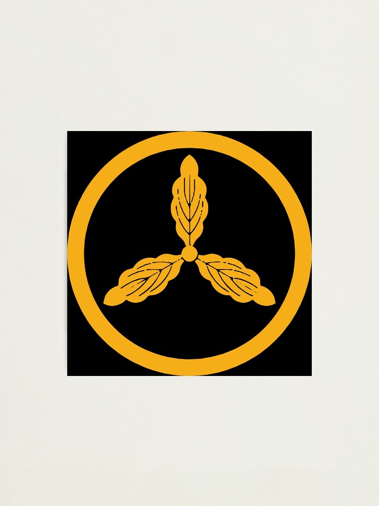 "Japanese Yamauchi clan logo " Photographic Print for Sale by ...