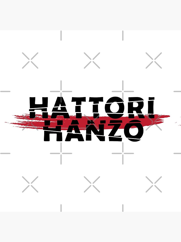 "Hattori Hanzo" Poster for Sale by skocartwork | Redbubble