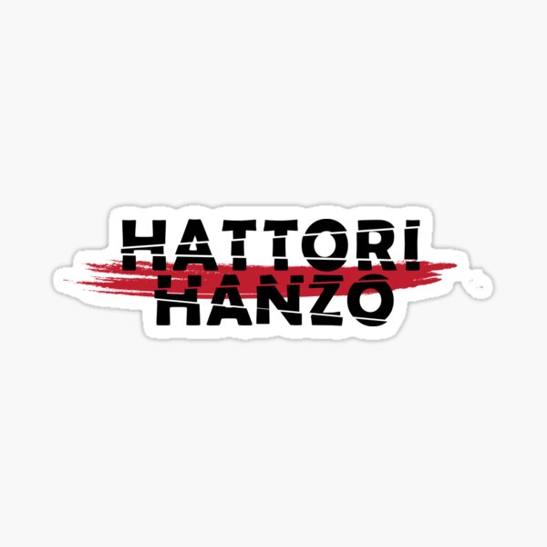 "Hattori Hanzo" Sticker for Sale by skocartwork | Redbubble