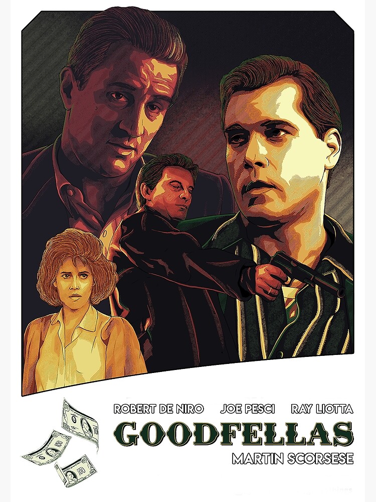 "Goodfellas, Goodfellas 90's Mafia Retro, Robert De Niro, Joe Pesci ...