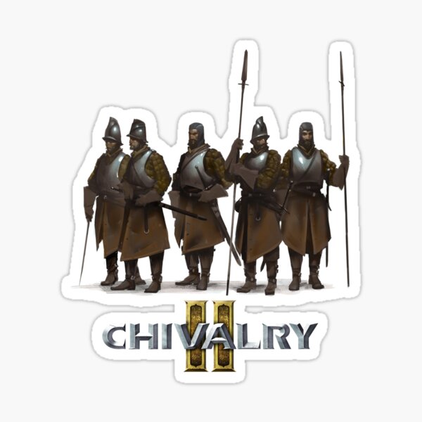 " chivalry 2 team knights" Sticker for Sale by eddogata | Redbubble
