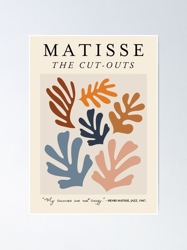 "Henri Matisse - The Cut-Outs 1947" Poster for Sale by 7swengrunewald ...