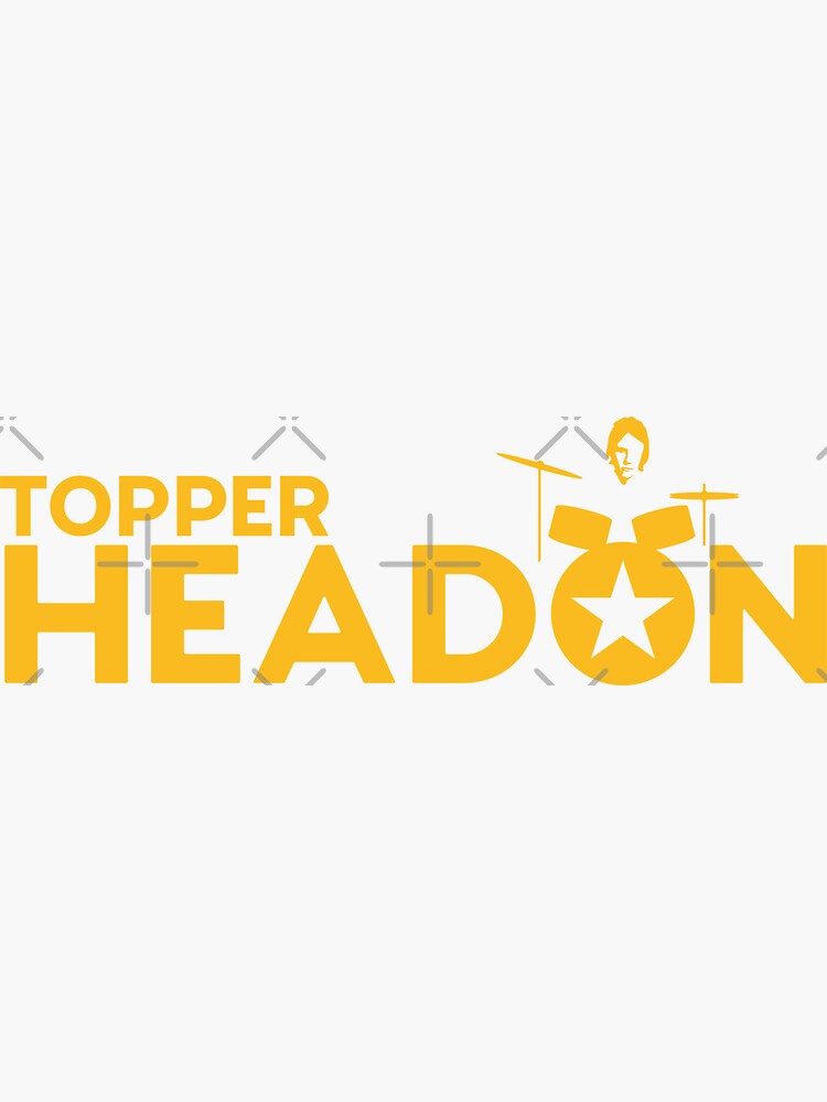 "Copy of Topper Headon" Sticker for Sale by broncorigido | Redbubble