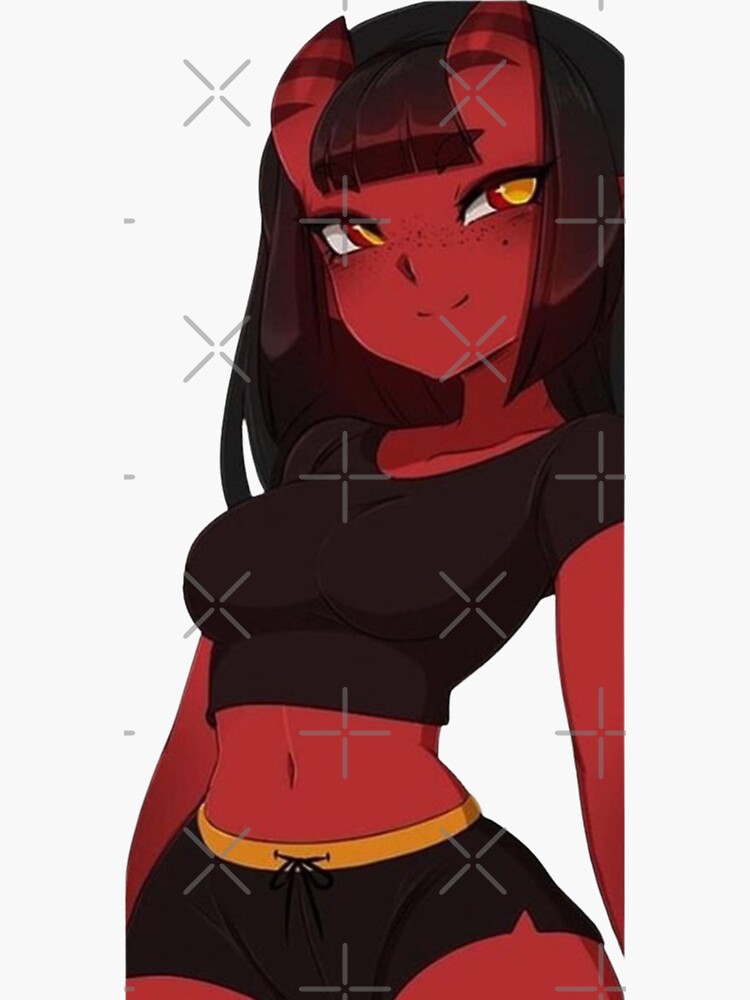 Pegatina «Meru The Succubus - Meru The Succubus ova - Meru Red Devil ...