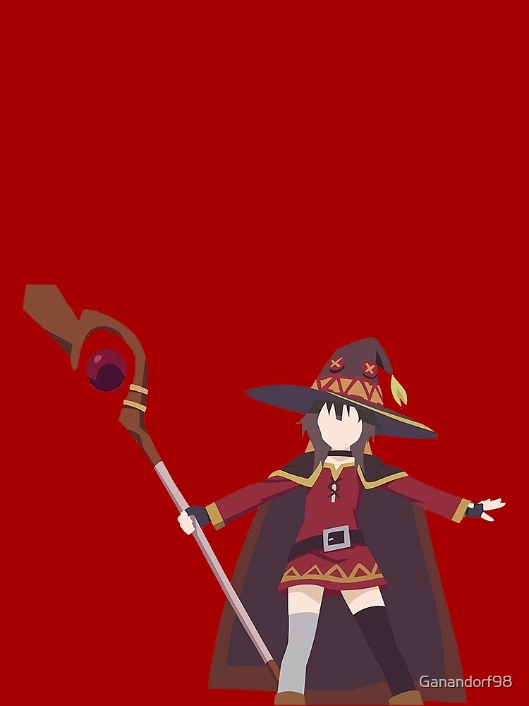 "Megumin Explosion" T-shirt for Sale by Ganandorf98 | Redbubble | konosuba graphic t-shirts ...