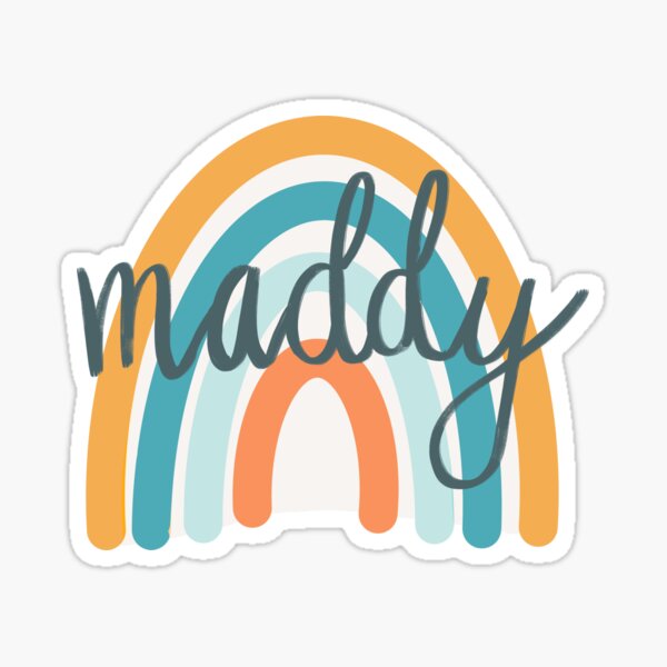 "maddy" Sticker by LillylouArt | Redbubble