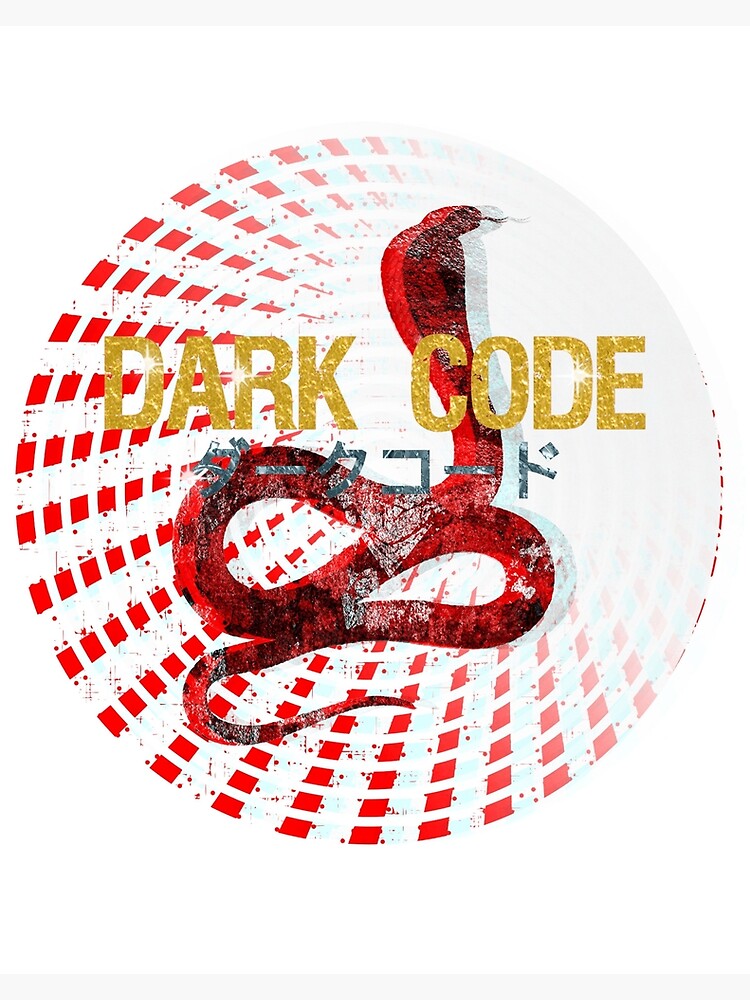 "DARK CODE brand logo" Photographic Print for Sale by RobPal | Redbubble