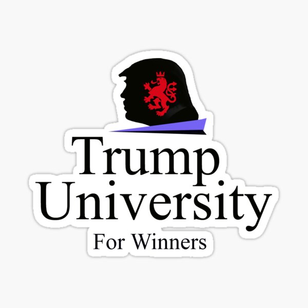 Donald Trump University Stickers | Redbubble