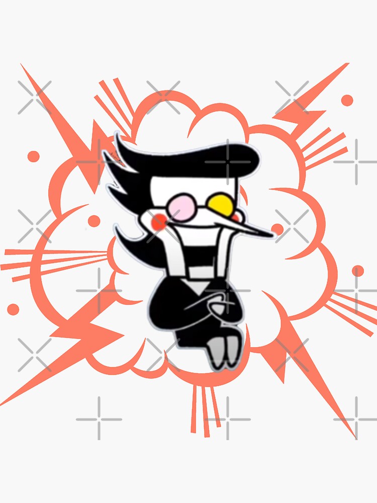 "Spamton G Spamton " Sticker for Sale by Hanaahashem | Redbubble