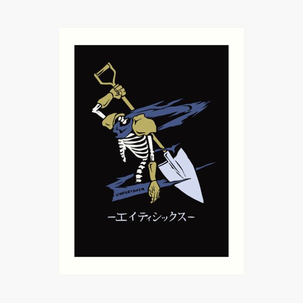 "86 [Eighty Six] Anime - Undertaker Logo" Art Print by unraven | Redbubble