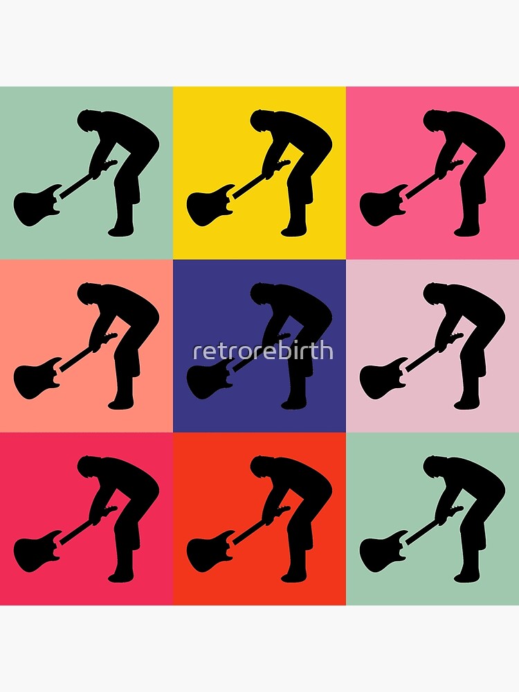 "Rock Guitar Smash" Canvas Print for Sale by retrorebirth | Redbubble