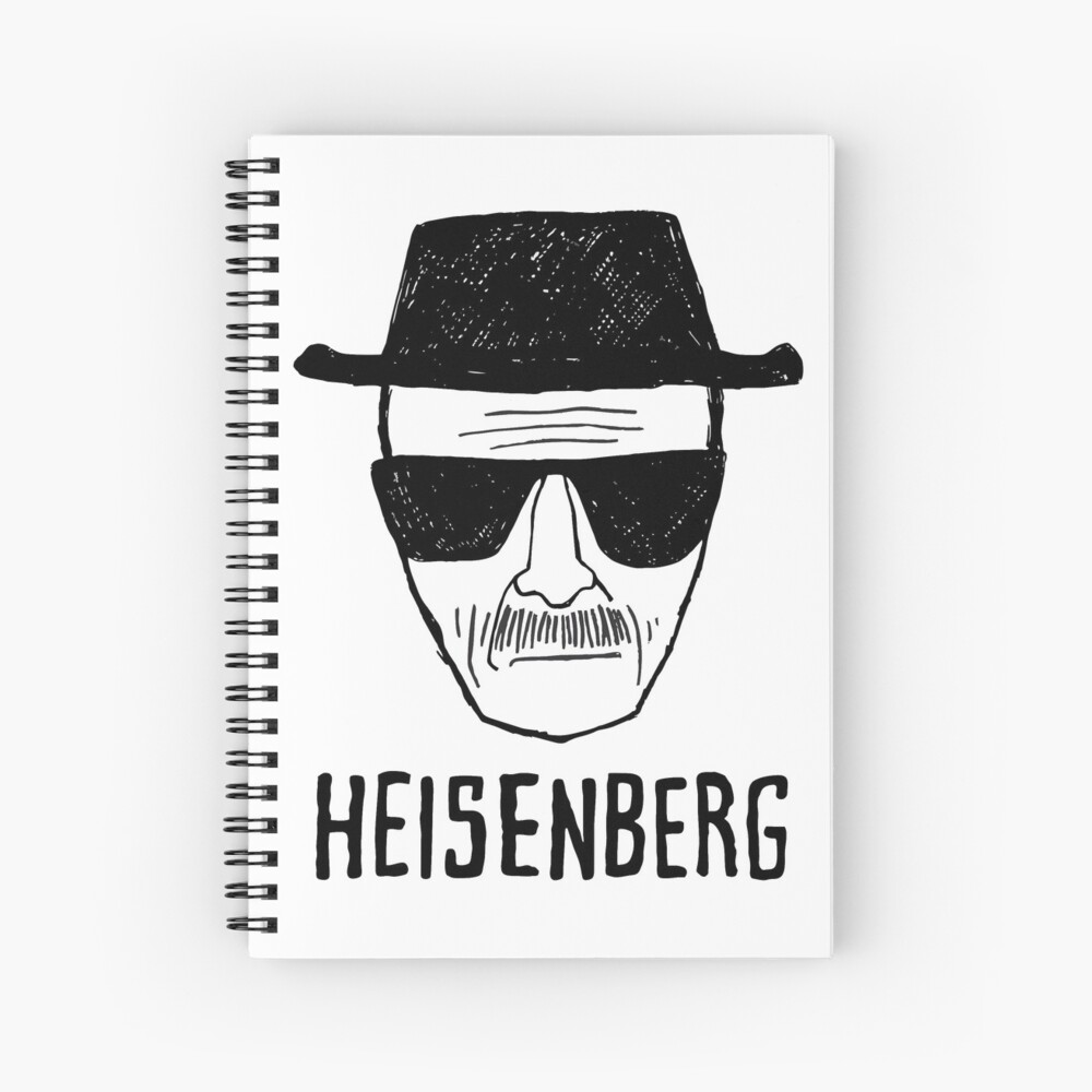 "BEST SELLER - Breaking Bad Heisenberg Merchandise" Spiral Notebook for ...