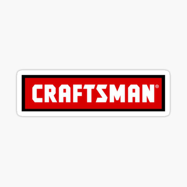 "CRAFTSMAN " Sticker for Sale by LillyHumph | Redbubble