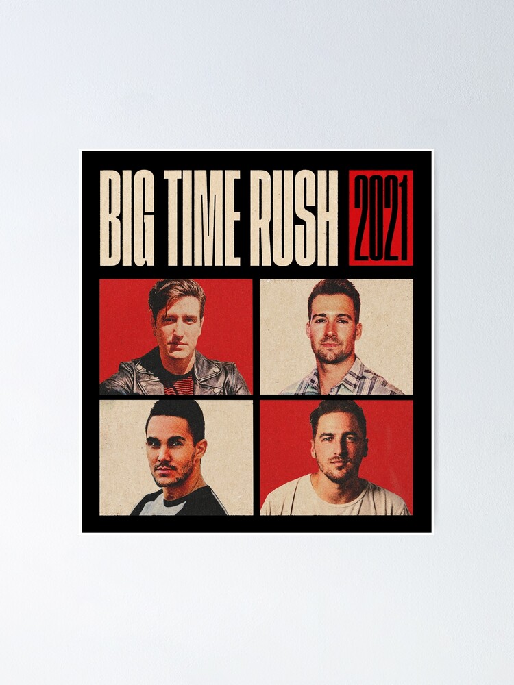 "Big time Rush BTR Big time Rush BTR" Poster for Sale by aroerakristyne ...