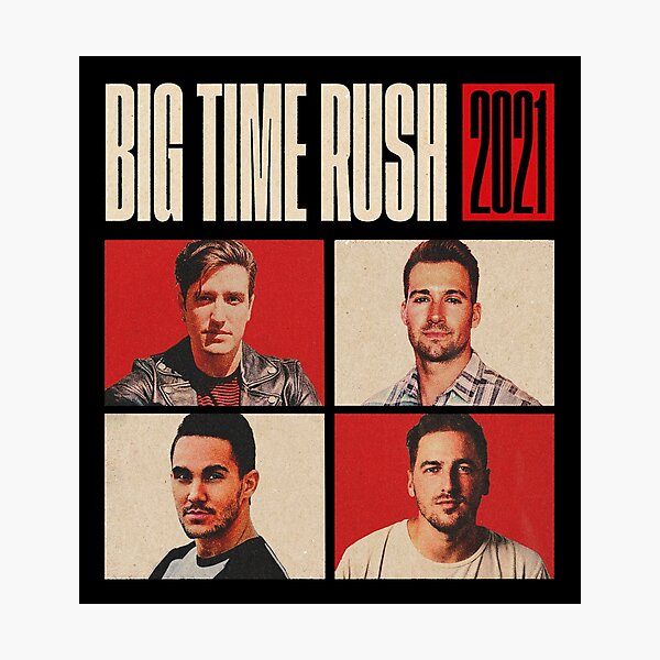 "Big time Rush BTR Big time Rush BTR" Photographic Print for Sale by ...