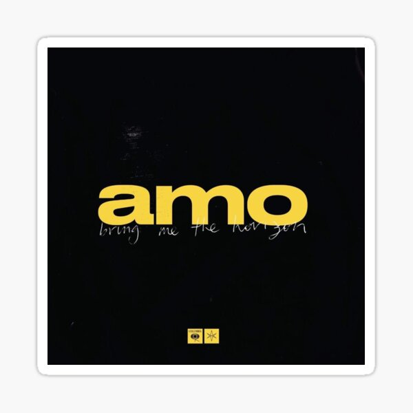 "BMTH amo" Sticker for Sale by TaraMitchel | Redbubble