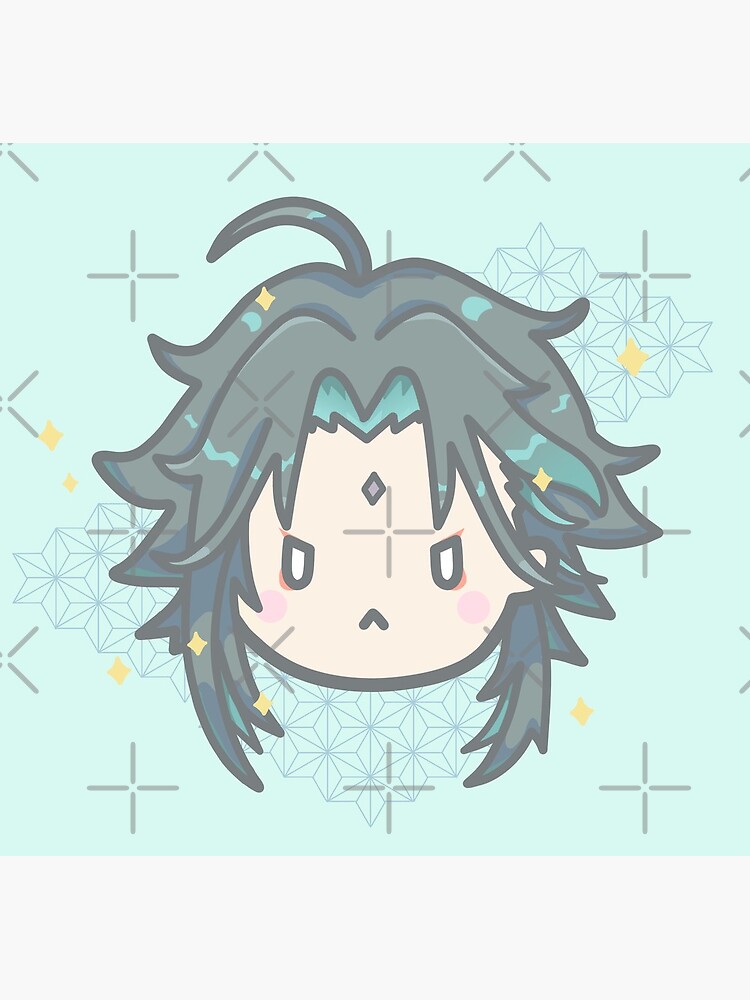 "Chibi Xiao Genshin Impact" Art Print for Sale by Icecoldpotato | Redbubble