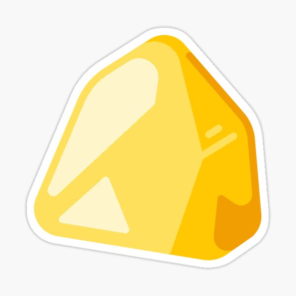 " Gold Nugget" Sticker for Sale by blipskr | Redbubble