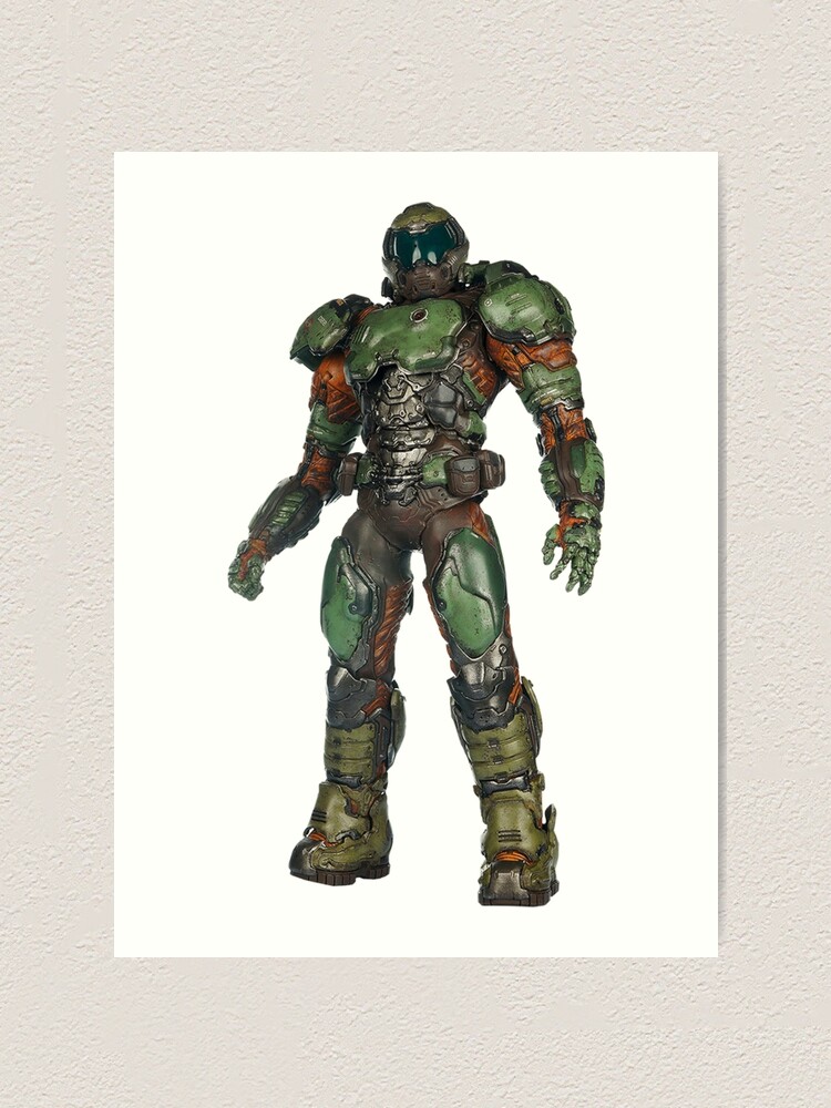 "Doom Eternal Slayer Armour " Art Print for Sale by Vintage-Travler ...