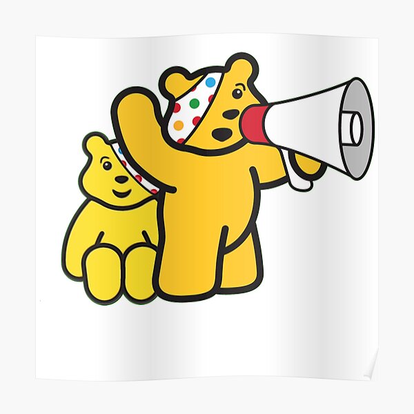 "Pudsey Bear - Children in Need - Made In Pudsey -Pudsey Bear -Pudsey ...