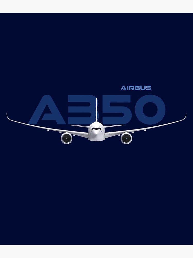 "Airbus A350" Poster for Sale by Eng-AKR | Redbubble