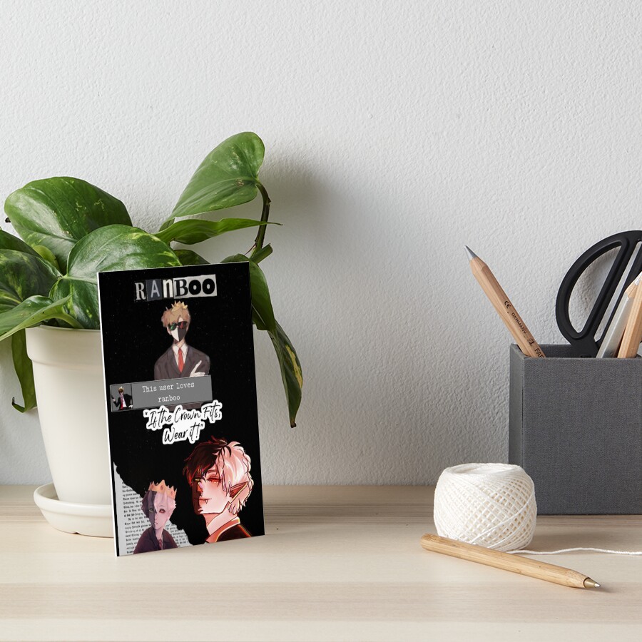 "Ranboo " Art Board Print by PabloPatterns | Redbubble