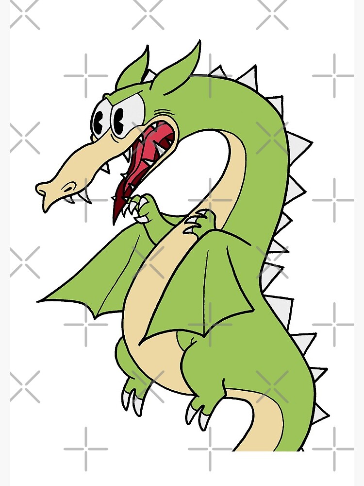 "grim matchstick, fiery frolic, cuphead, dragon, boss fight cuphead ...