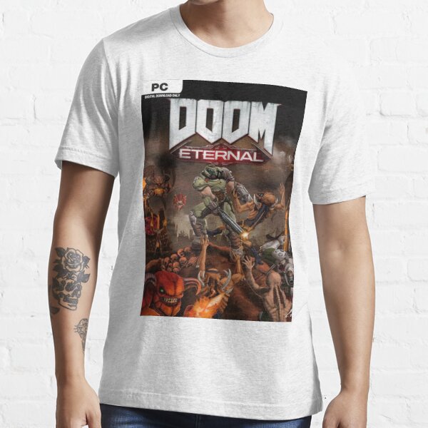 "Doom Eternal Massive Alien Battle " T-shirt for Sale by Vintage ...