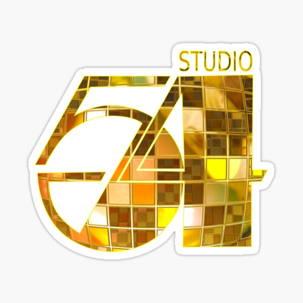 "Studio 54 Club Disco Party New York city" Sticker for Sale by ...