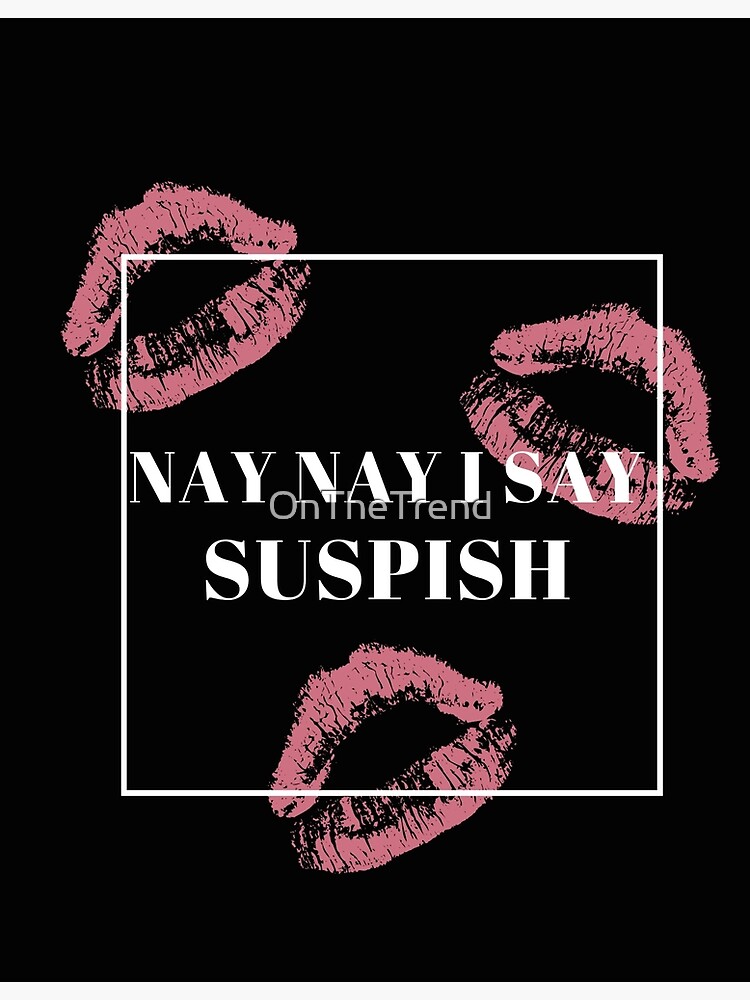 "Bailey Sarian Suspish" Poster for Sale by OnTheTrend | Redbubble