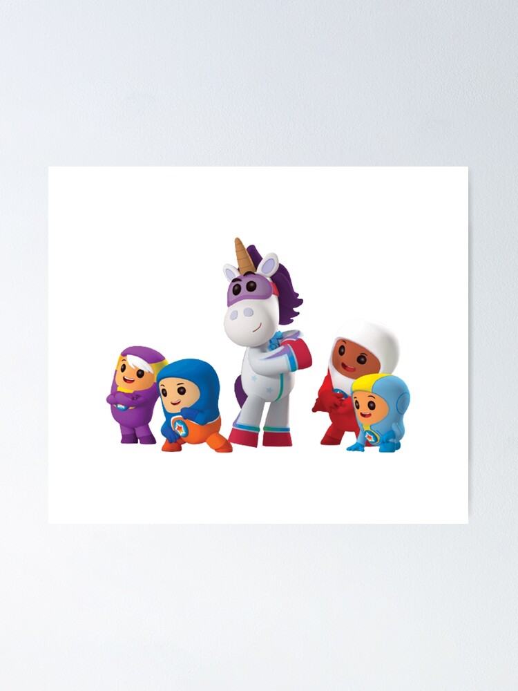 "Go Jetters - Trupp Go Jetters Cartoon" Poster von Aatar | Redbubble