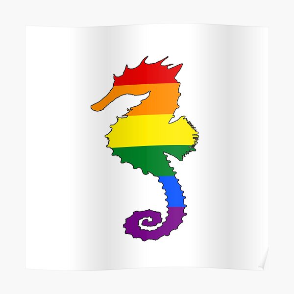 Rainbow Seahorse Bubble Poppers